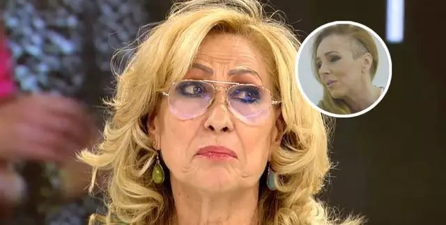 bilder av rosa benito og rocio carrasco på TV