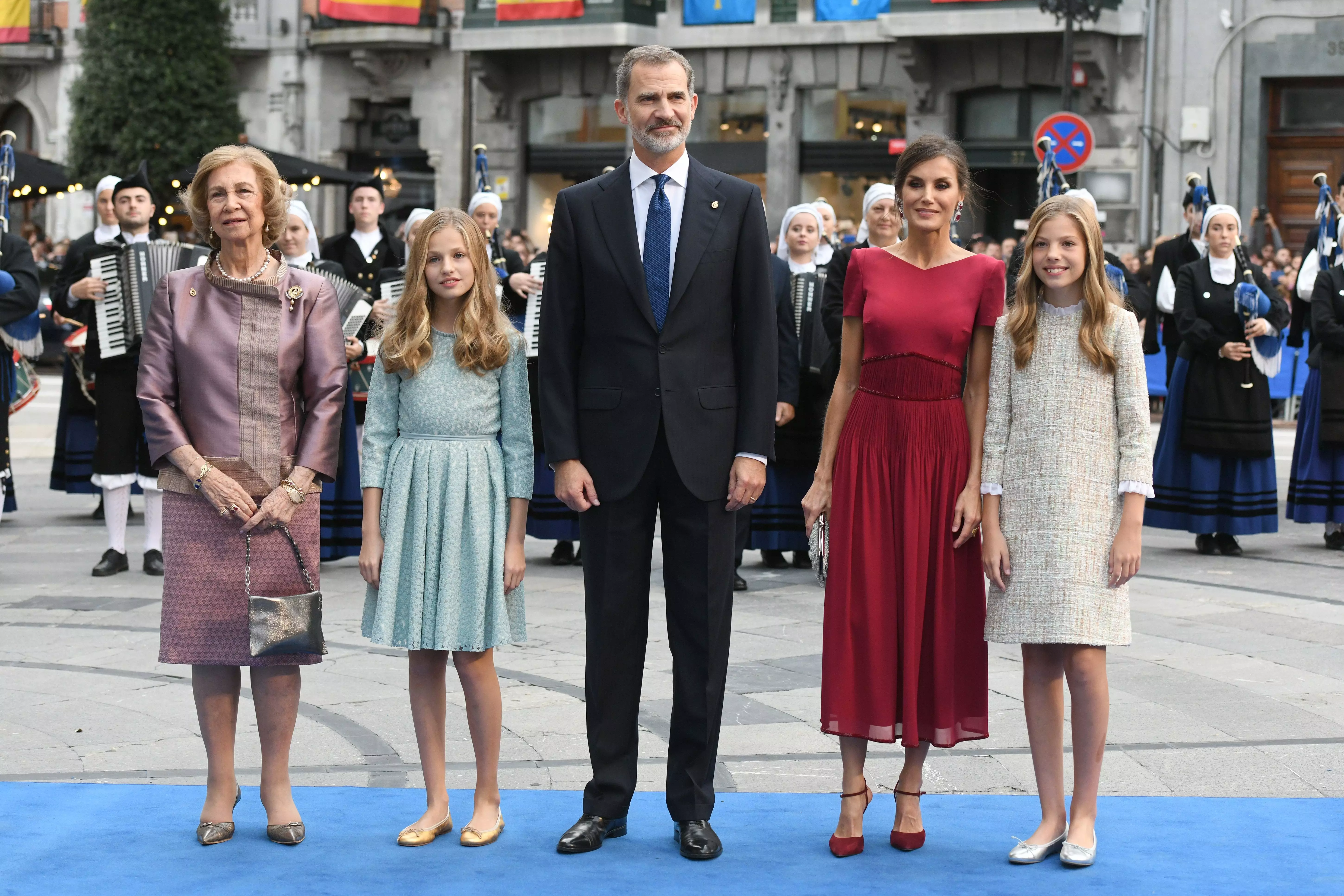 premii prințesa asturiei, familia regală, familia regală spaniolă