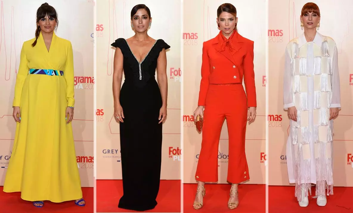 Sara Sálamo, Inma Cuesta, Juana Acosta och Najwa Nimri på Fotogramas de Plata 2018