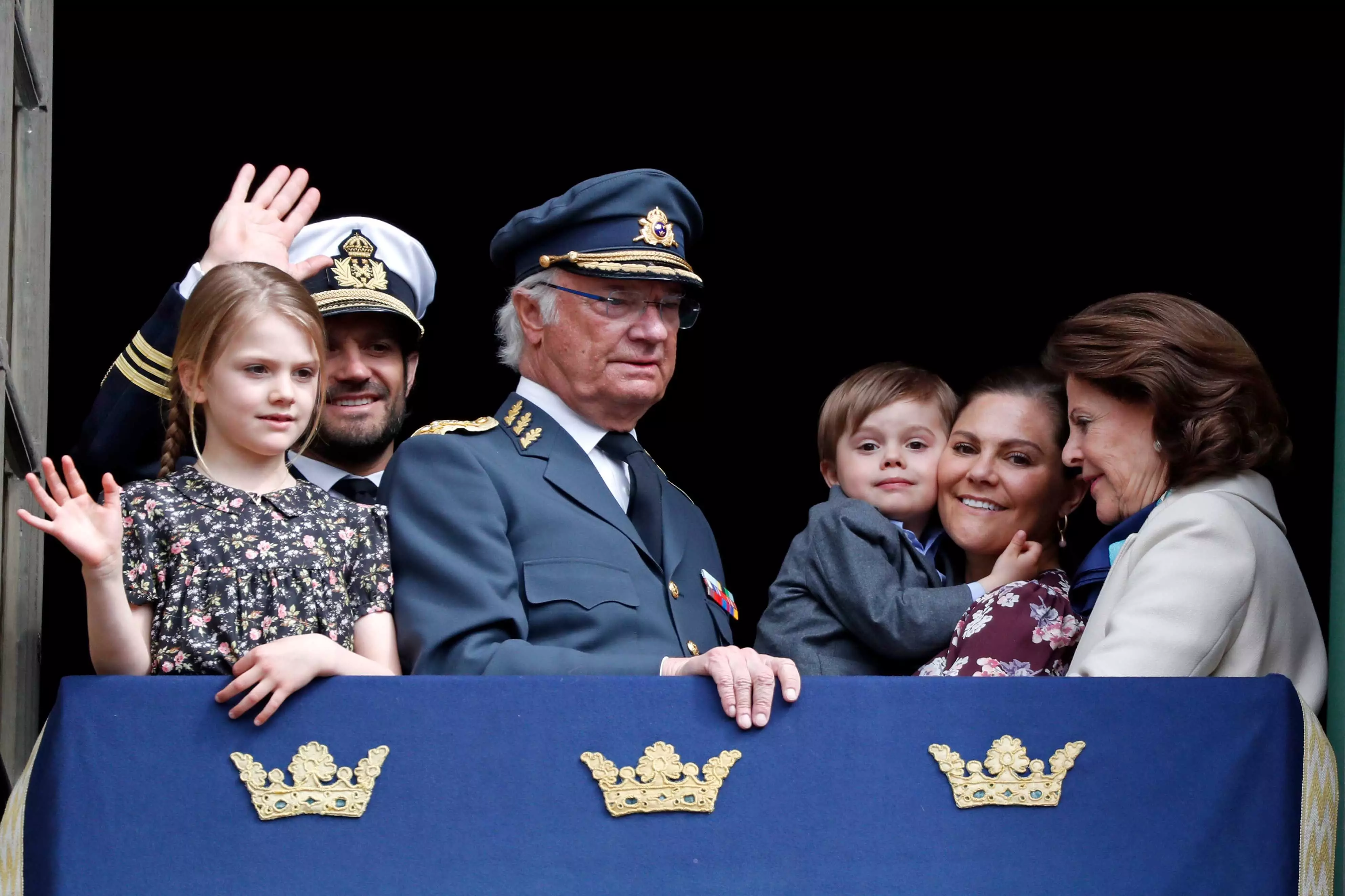 Oscar Swedia, protagonis ulang tahun mbah kakunge, Raja Carl Gustav saka Swedia.