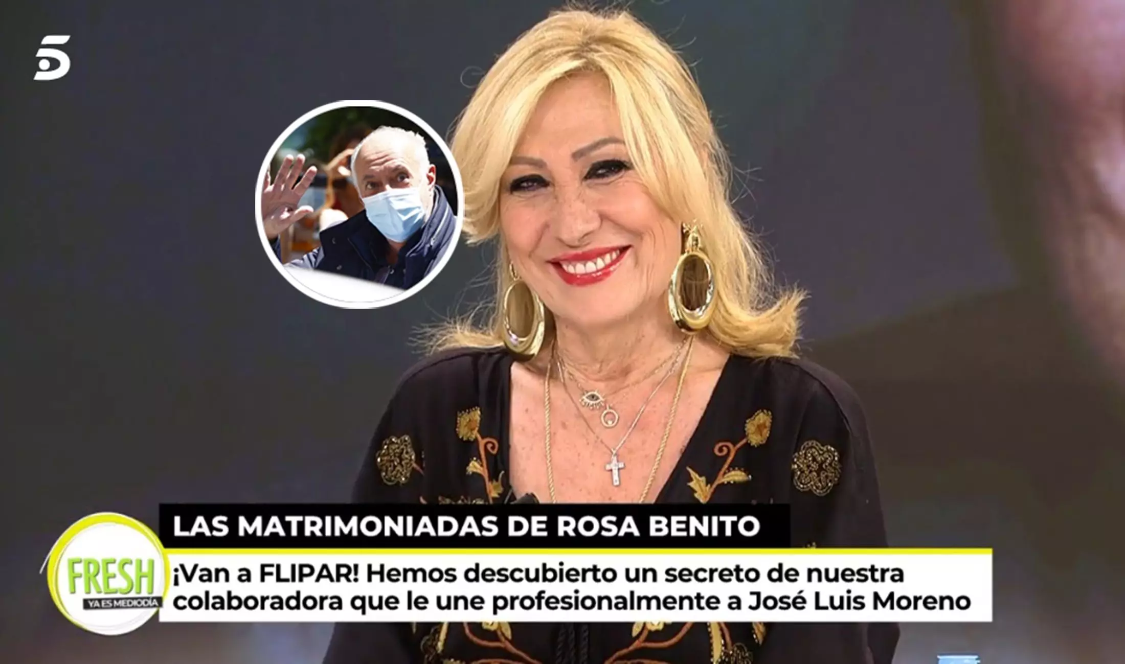 rosa benito vertelt over haar ervaring als actrice met josé luis moreno
