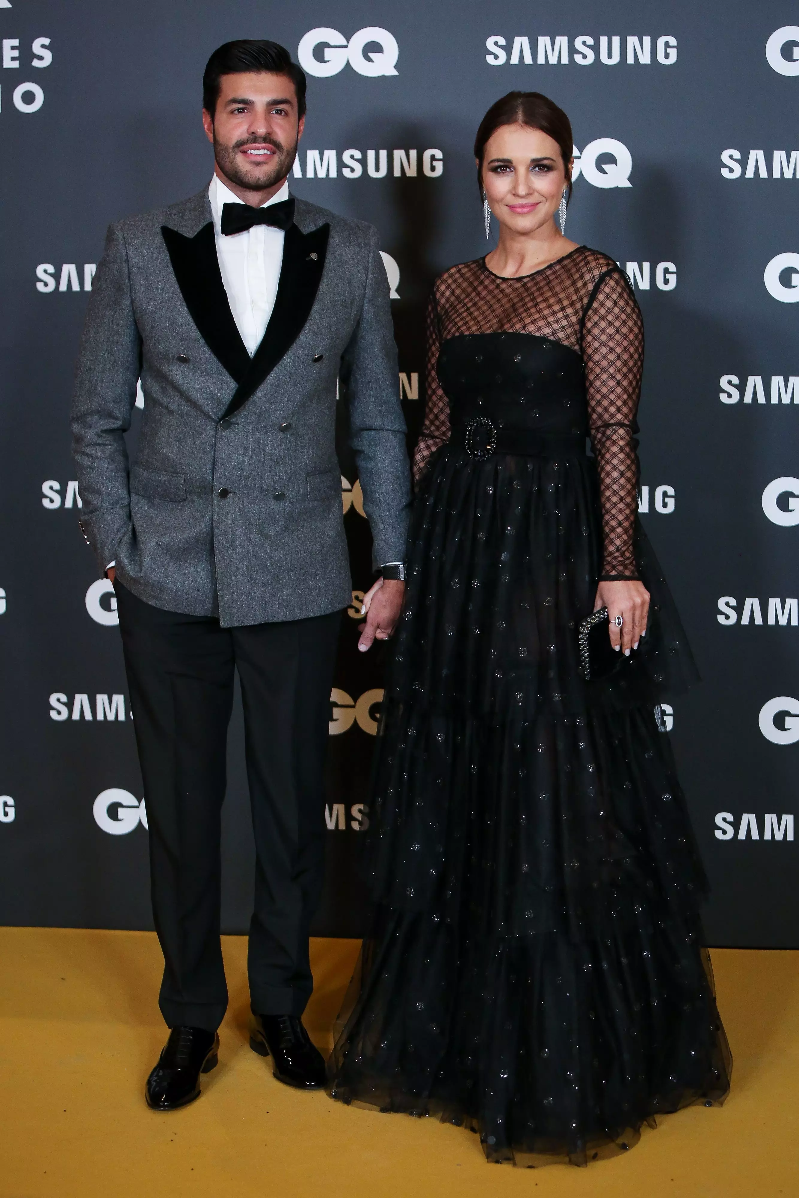 Paula Echevarría ma Miguel Torres i le 2019 GQ Awards