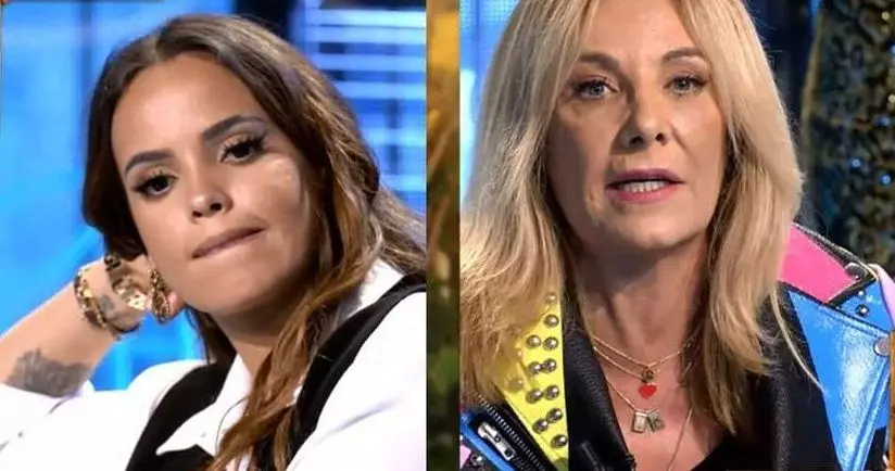 gloria camila e belen rodriguez uno di fronte all'altro