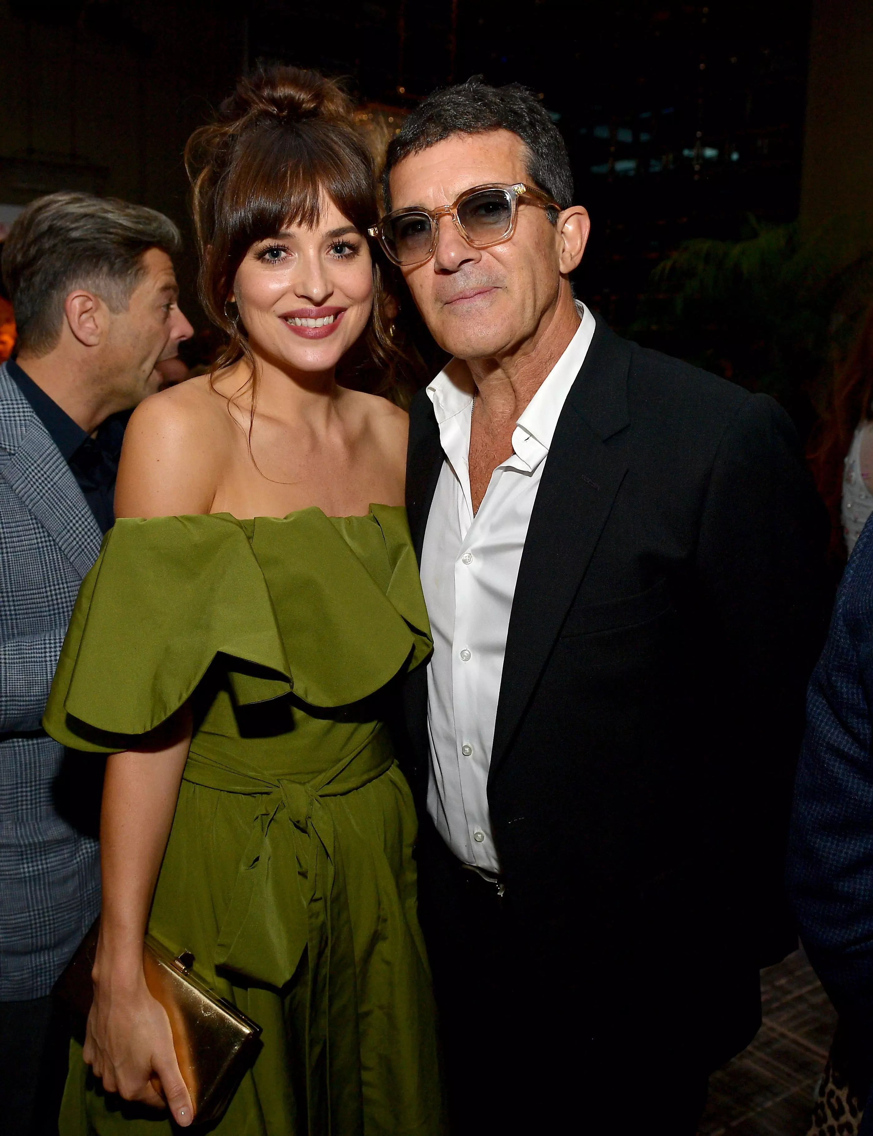 Antonio Banderas, Dakota Johnson, Melanie Griffith, Antonio Banderas dhe Melanie Griffith, vajza e Don Johnson