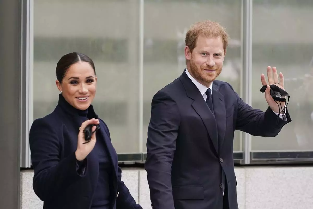 Meghan Markle และ Prince Harry เดินทางไปนิวยอร์ก