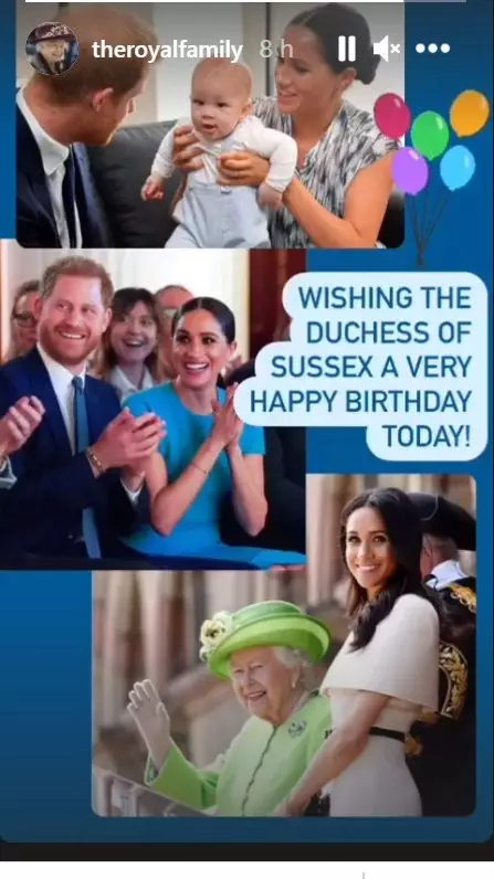 ဗြိတိန်တော်ဝင်နန်းတော်မှ meghan Markle အား ဂုဏ်ပြုပါသည်။