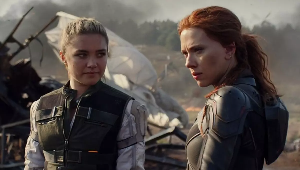 florence pugh sy scarlett johansson ao amin'ny 'black widow'