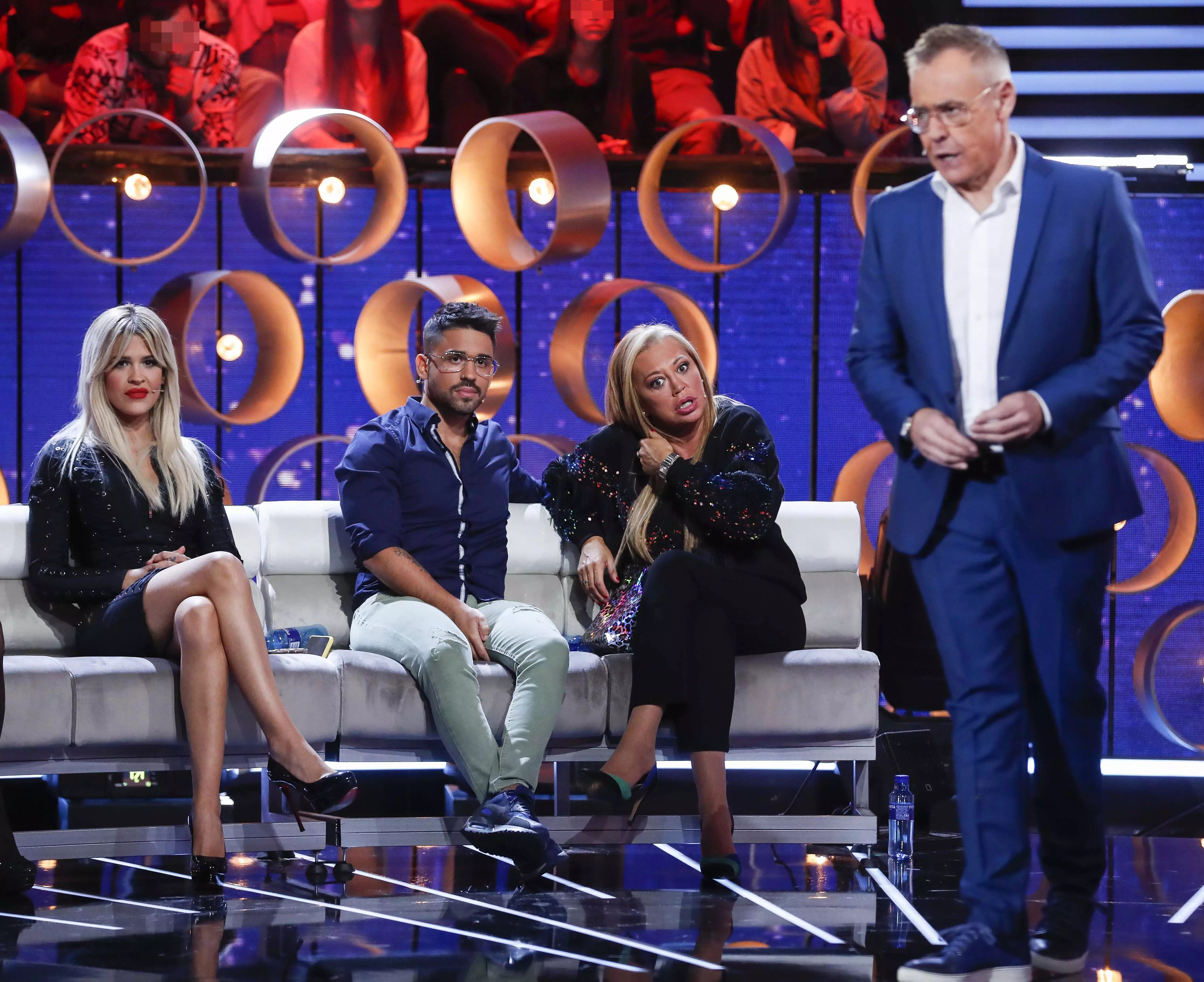 Ylenia Santana, Miguel Frigenti, Belén Esteban, Jordi González GH VIP DEBATE