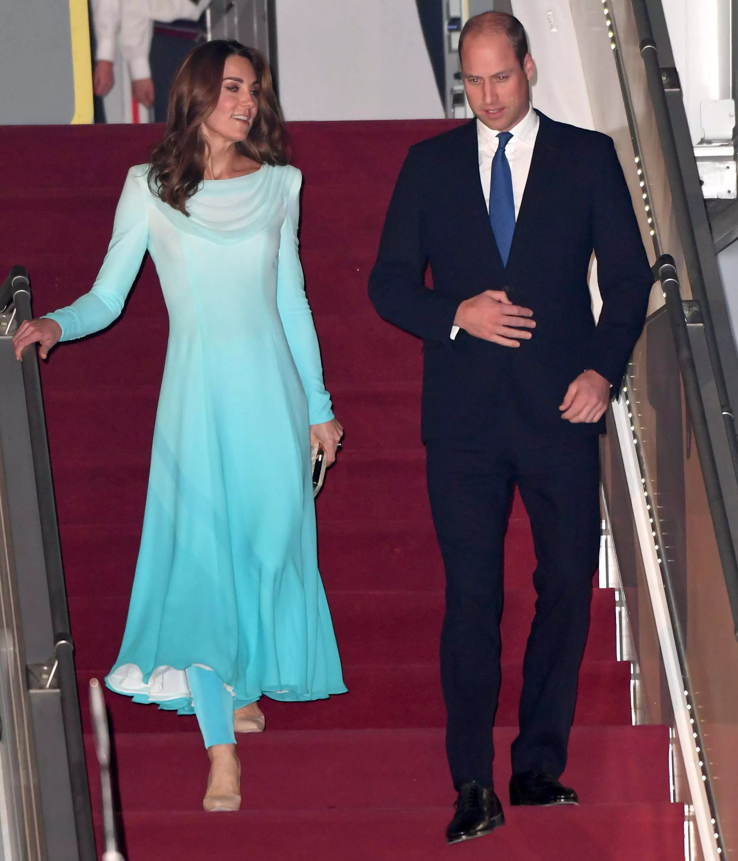 Kate Middleton នៅពេលនាងមកដល់ប៉ាគីស្ថាន