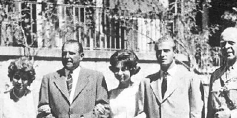 Bryllupet til Doña Sofia med Don Juan Carlos i bilder