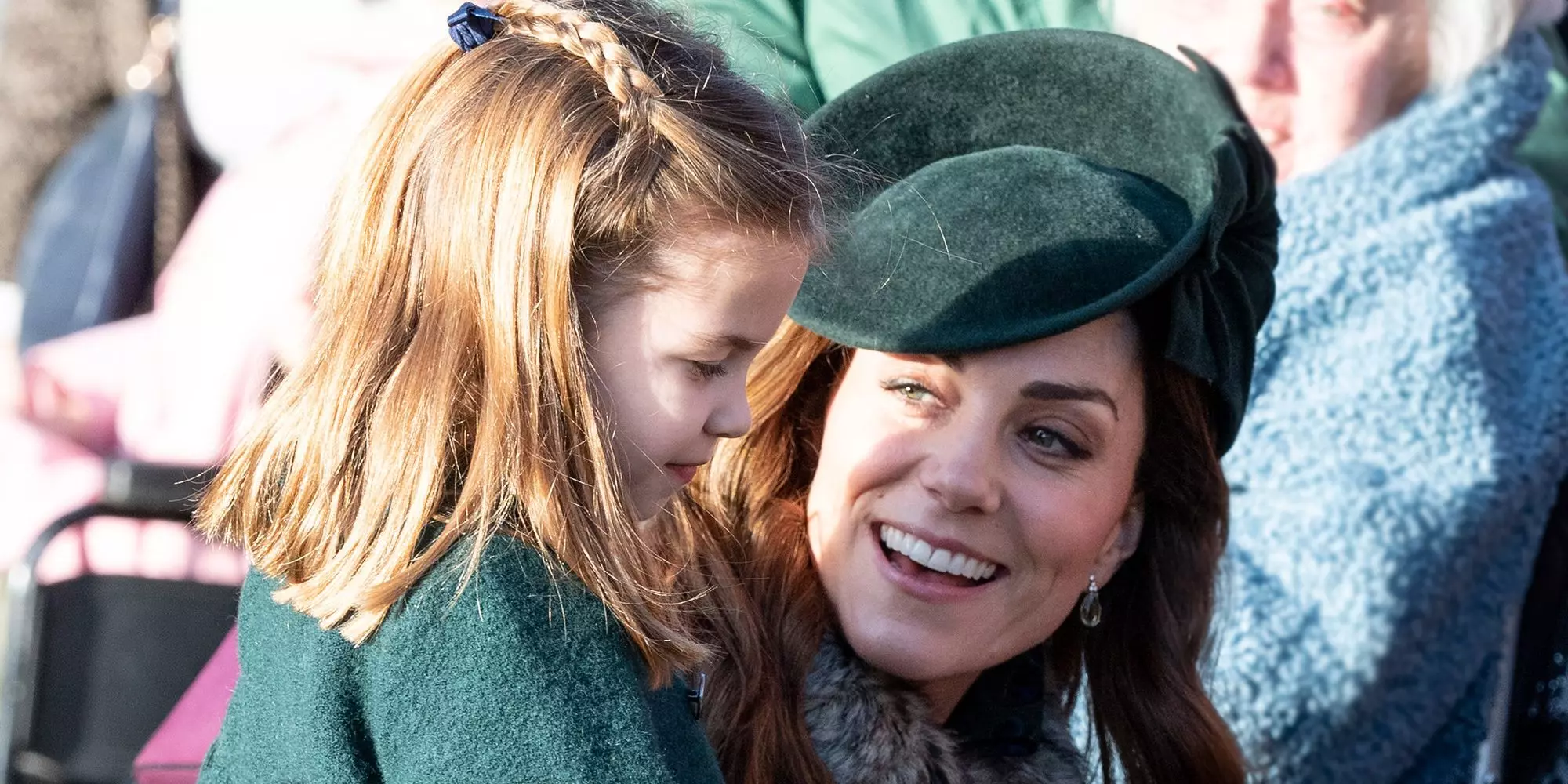 Kate Middleton comparteix un gest viral amb la princesa Charlotte