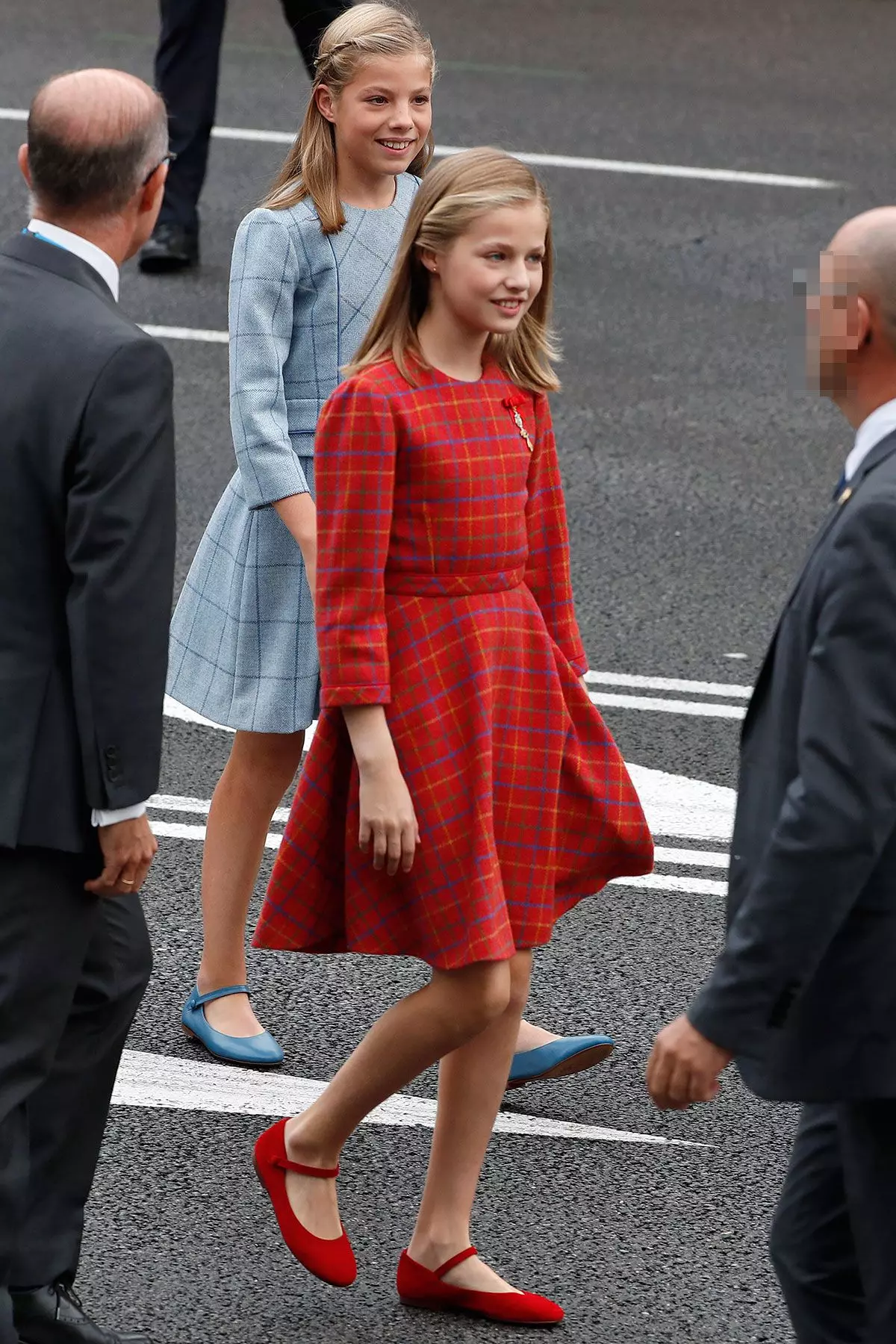 Ons hersien die belangrikste oomblikke in prinses Leonor se lewe in 2018, deur haar voorkoms, waarin die kleur blou die hoofkarakter was.