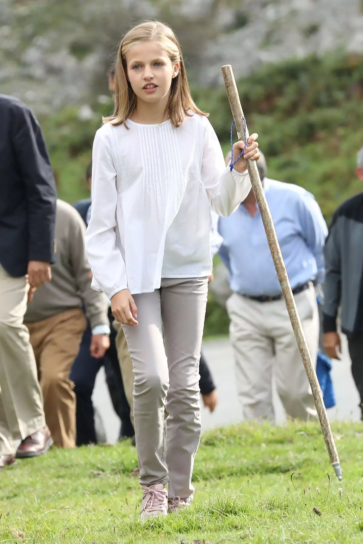 Ons hersien die belangrikste oomblikke in prinses Leonor se lewe in 2018, deur haar voorkoms, waarin die kleur blou die hoofkarakter was.