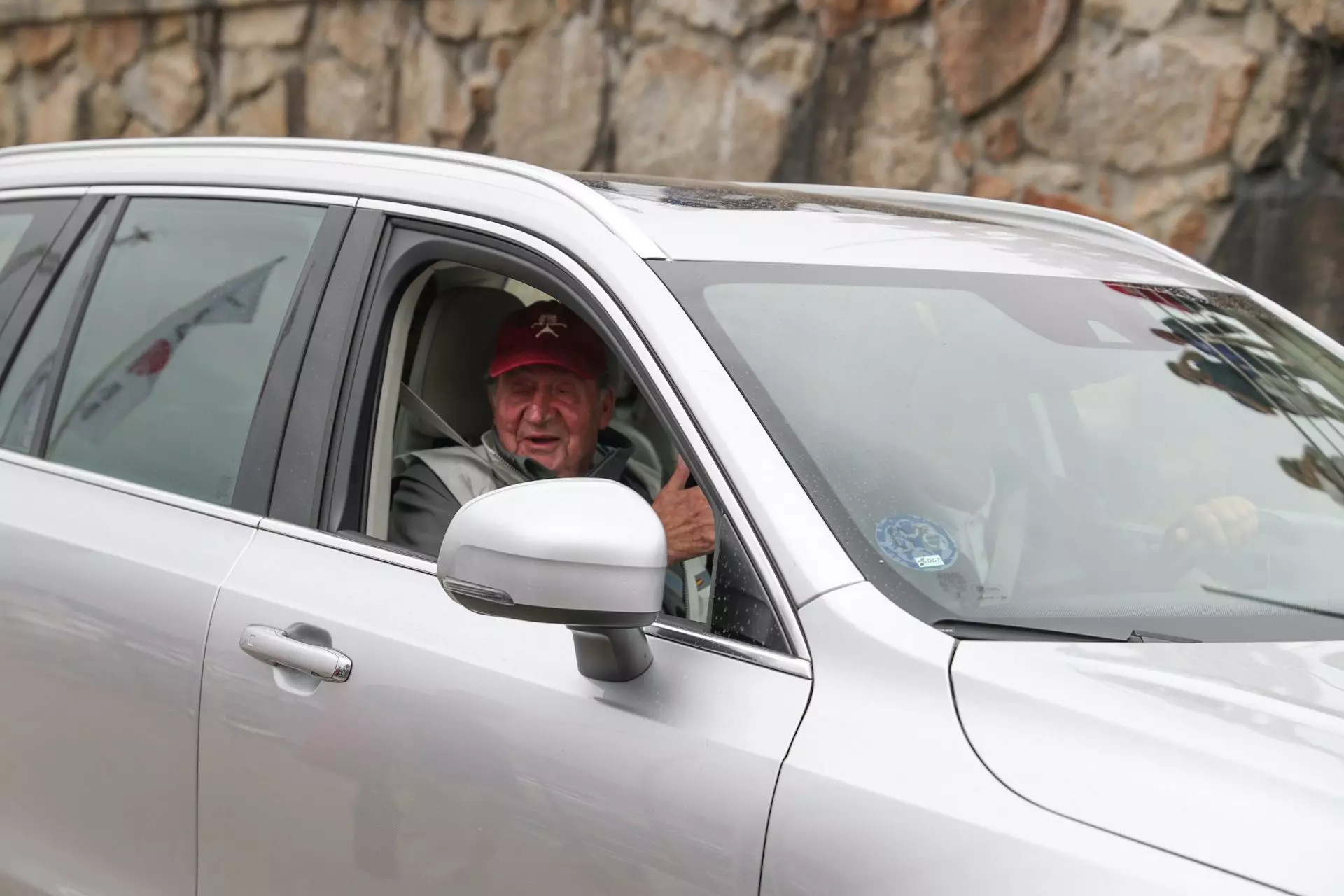 roi juan carlos je dans la voiture