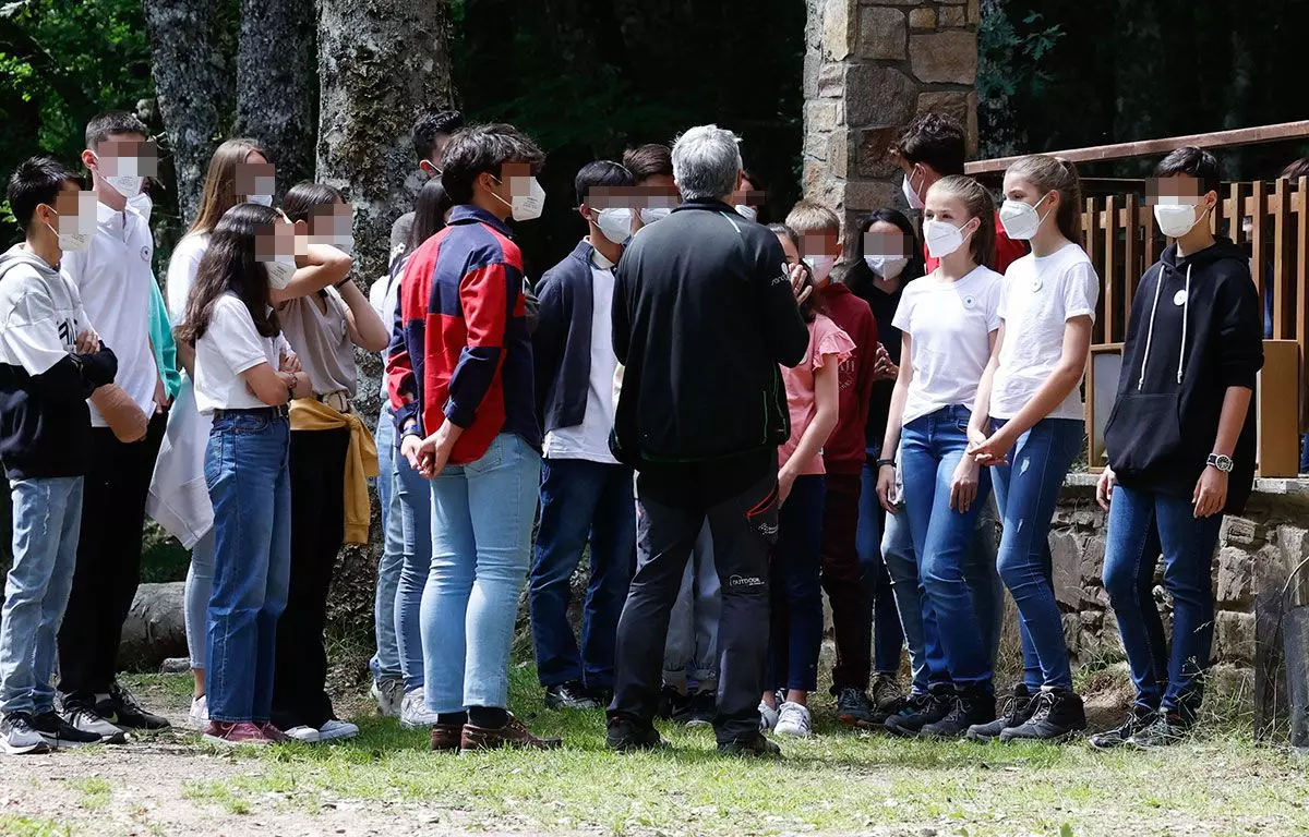 leonor eta sofía, bakarkako lehen ekitaldia