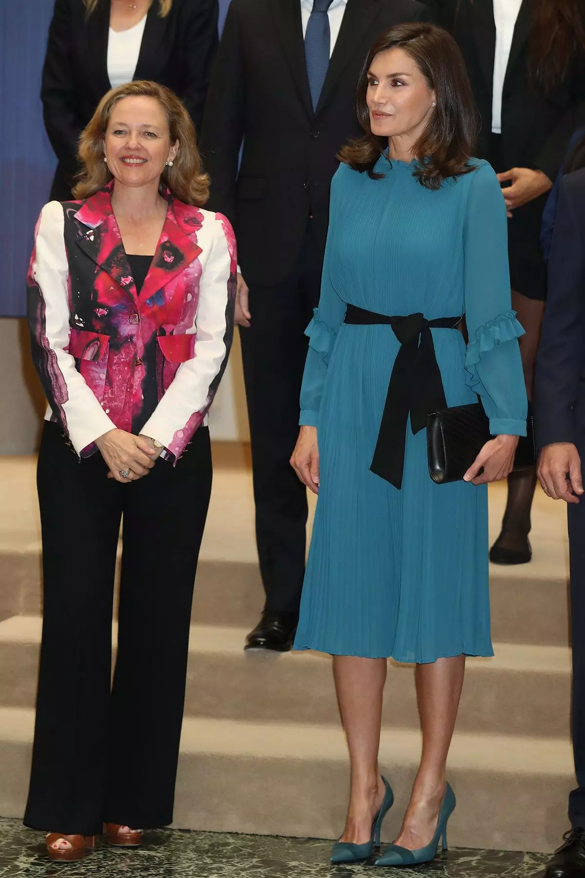 La reine Letizia mise à nouveau sur une combinaison 