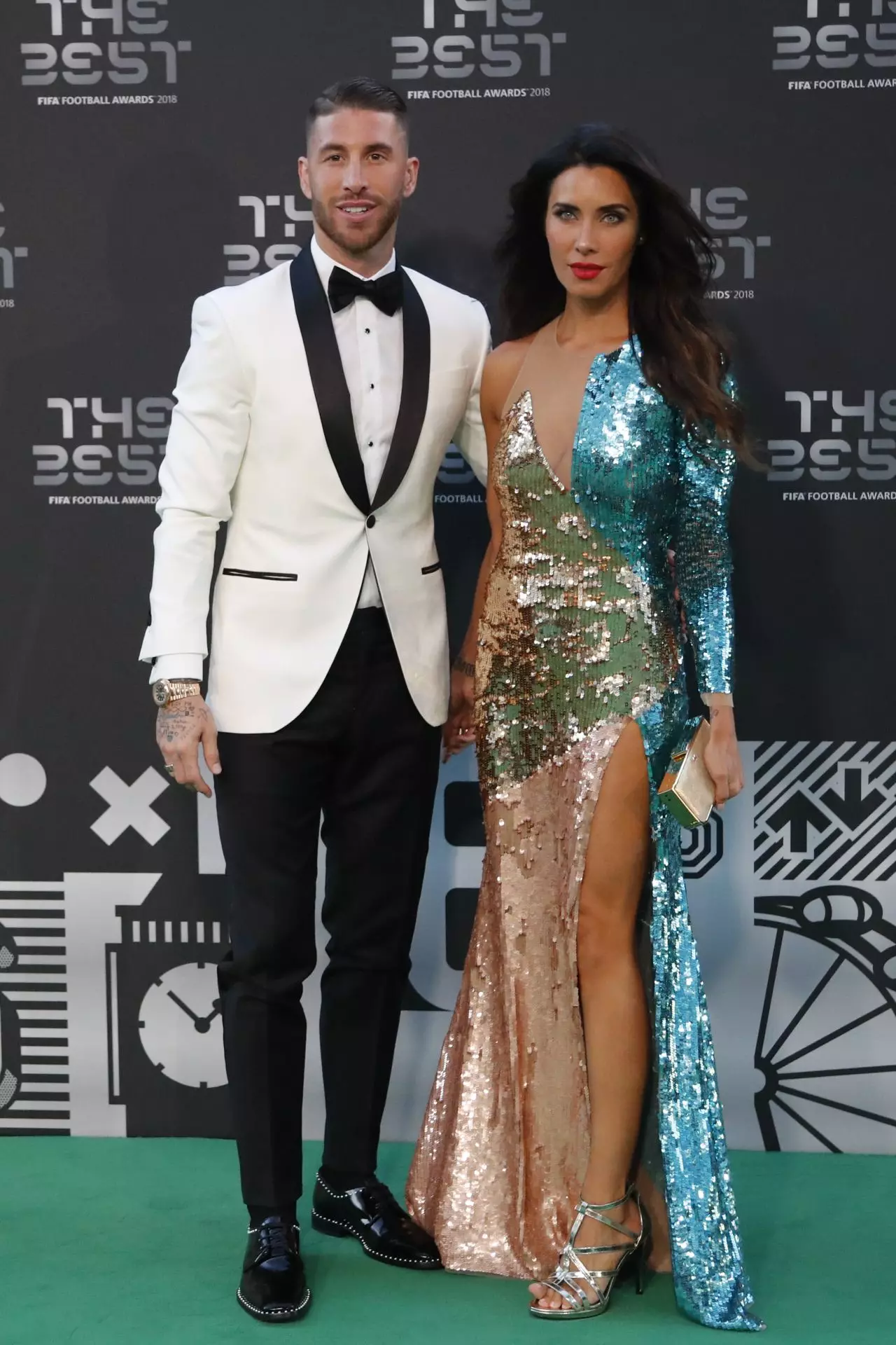 Sergio Ramos ati Pilar Rubio