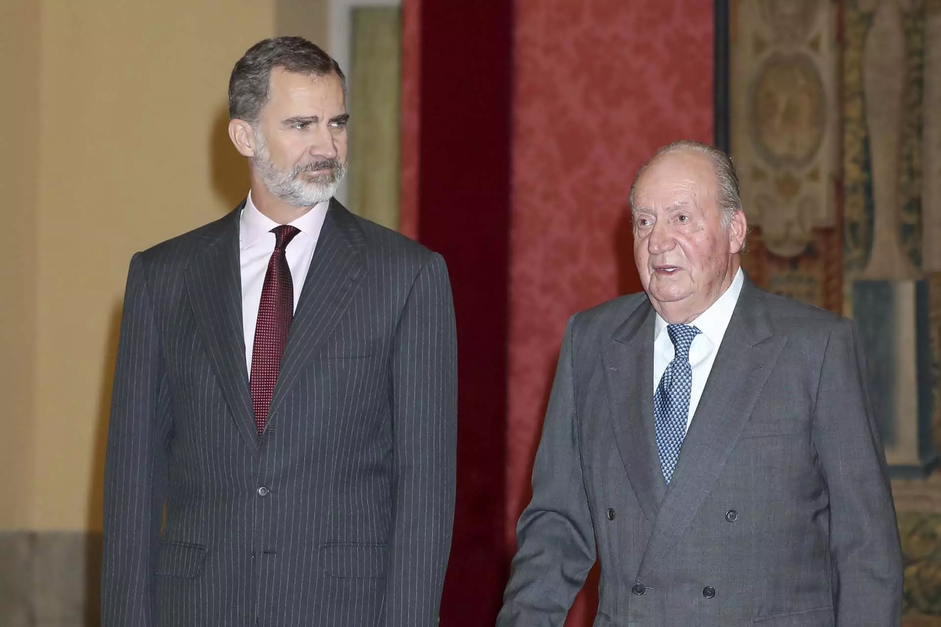 Felipe VI en Juan Carlos I
