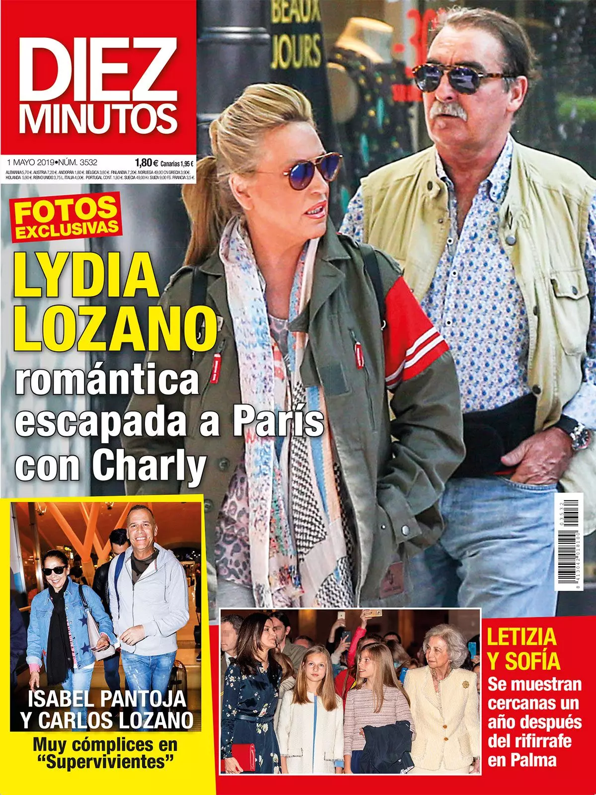 Lydia Lozano, romantic getaway to Paris with Charly.