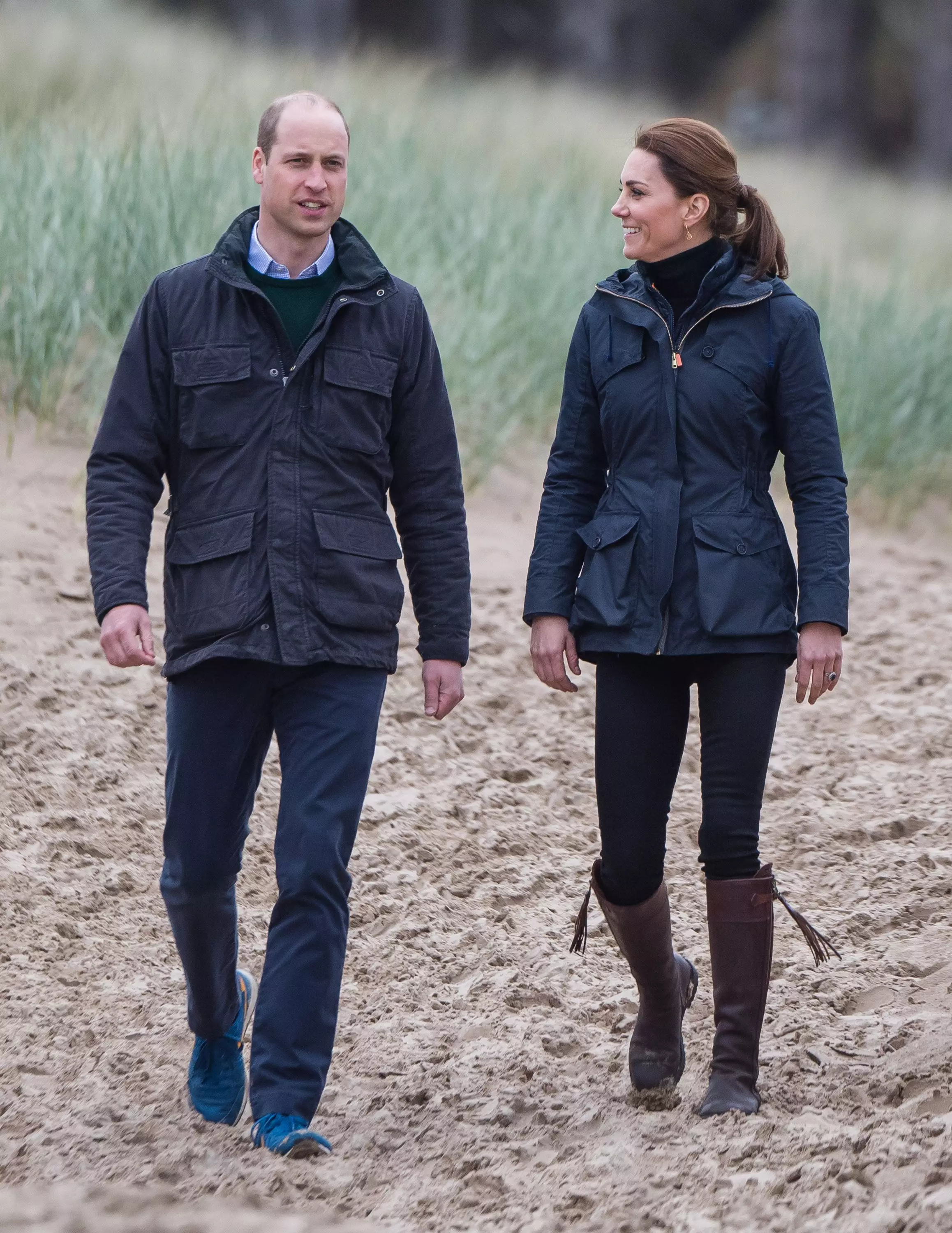 Duke û Duchess of Cambridge serdana herêma peravê ya Anglesey dikin