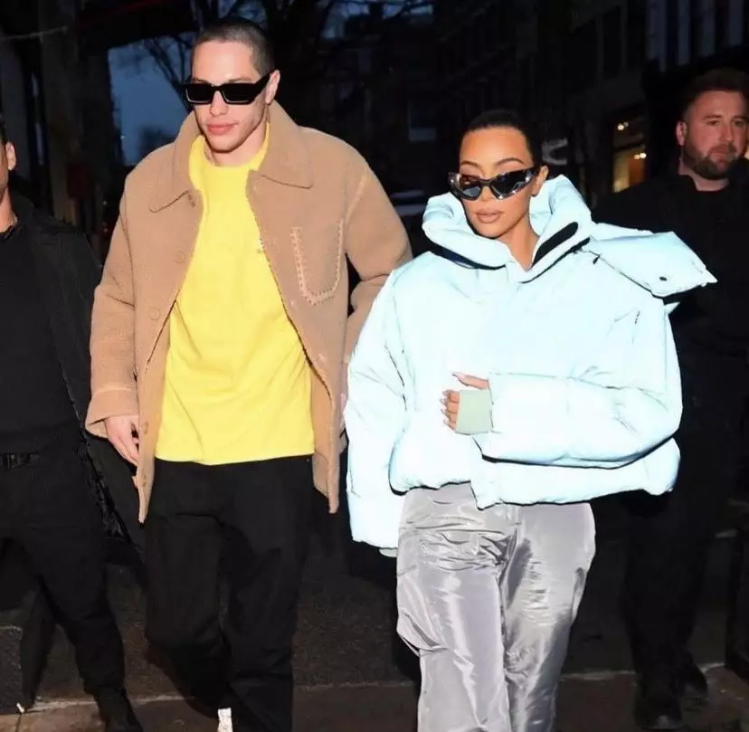 A tatuaxe que Pete Davidson lle fixo a Kim Kardashian