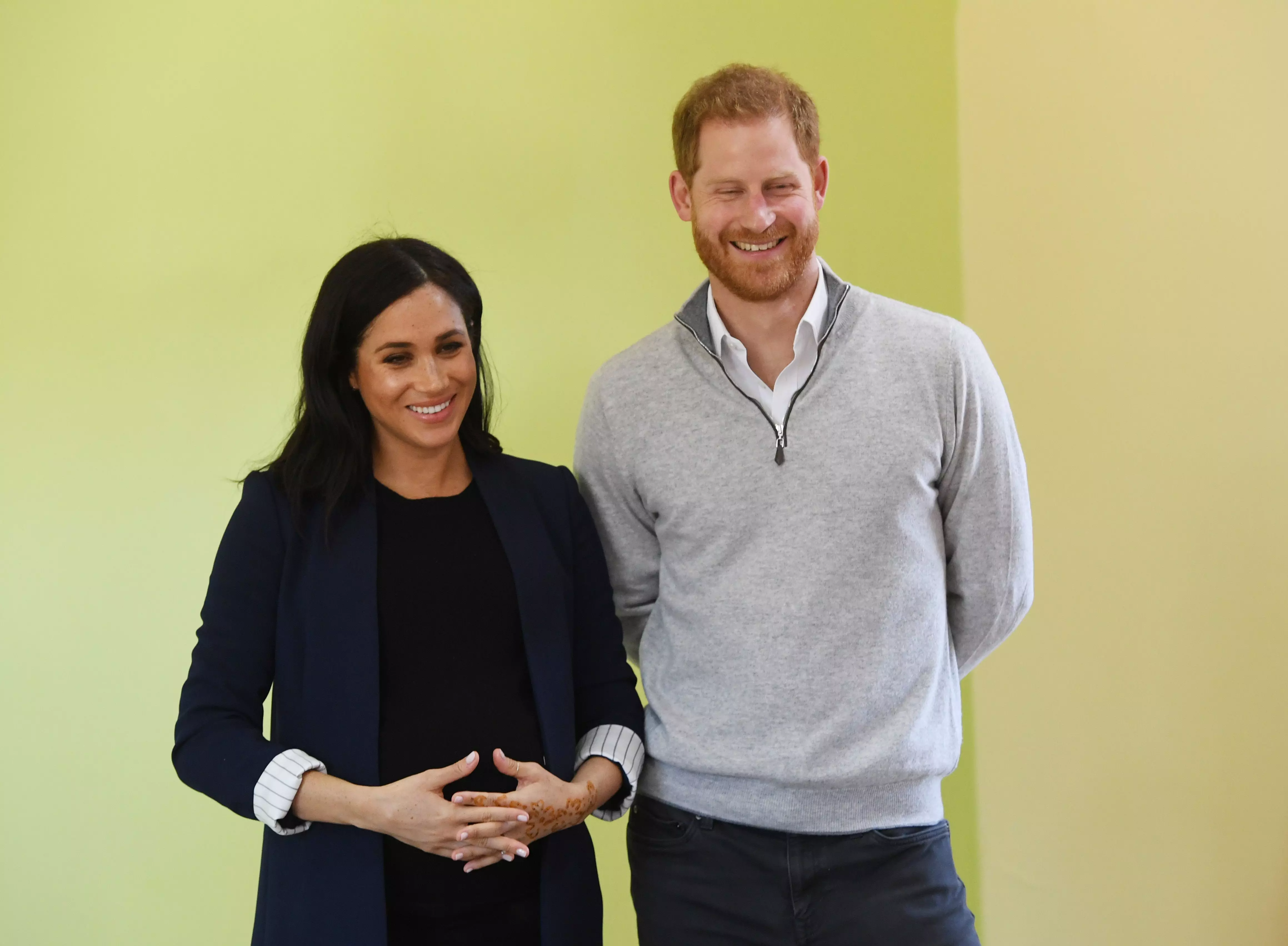 Meghan e Harry, pais dun neno