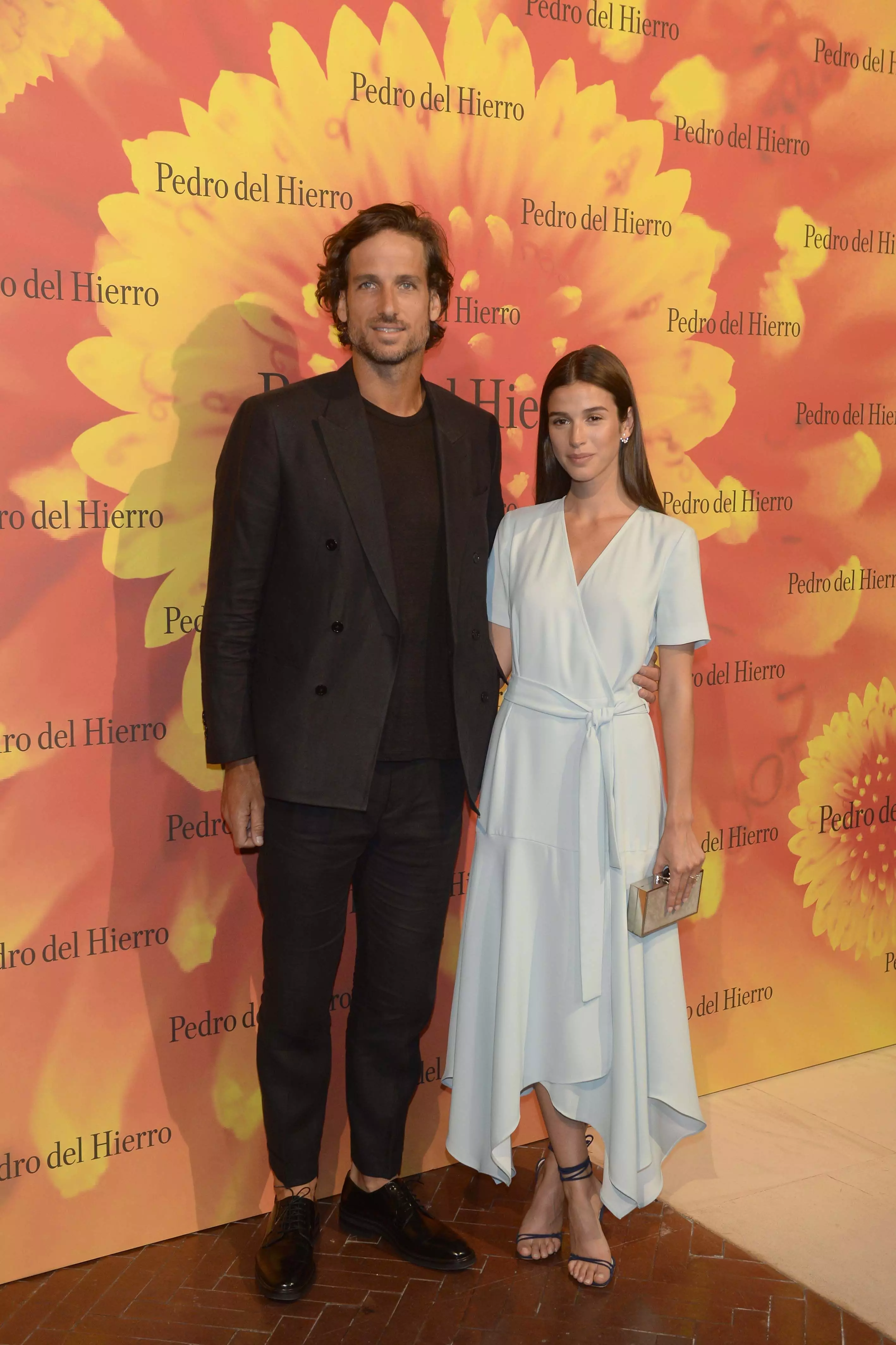 feliciano lopez e sandra gago no mbfw