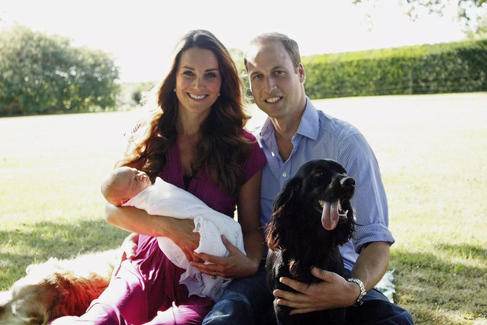 Kate en Guillermo rouwen om de dood van hun hond Lupo