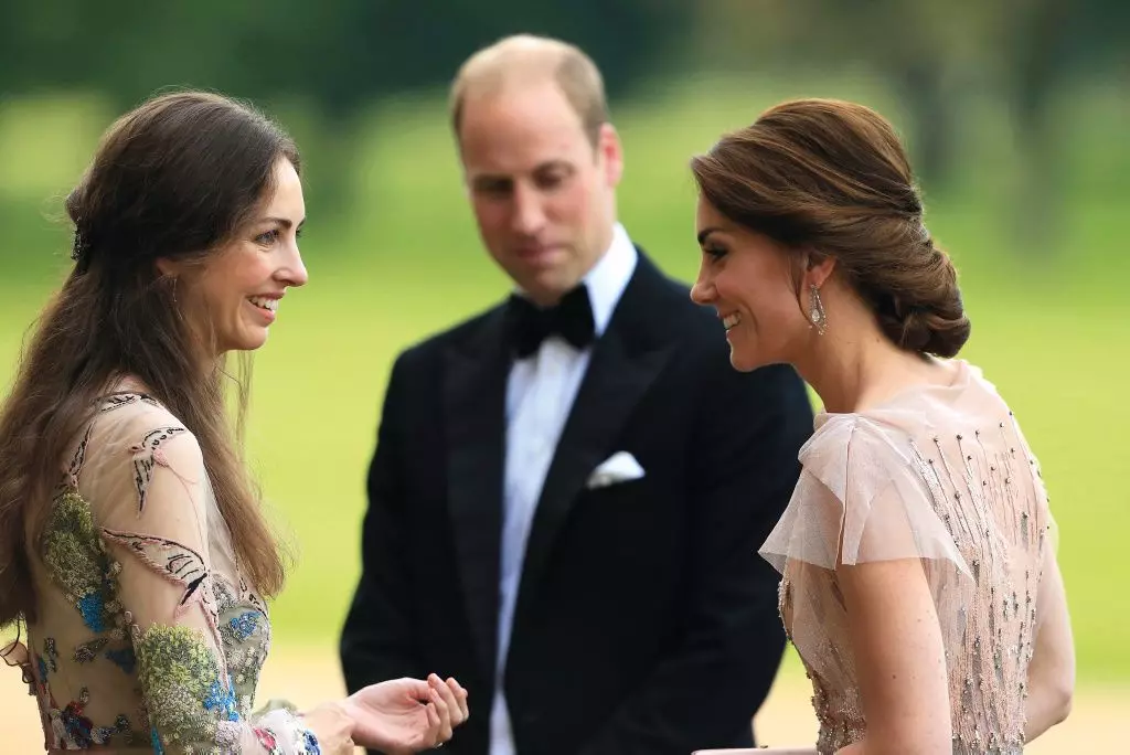 អ្នកឧកញ៉ា និង Duchess of Cambridge ជាមួយ Rose Hanbury