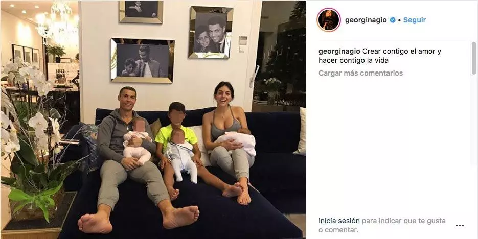 Georgina Rodriguez ug Cristiano Ronaldo