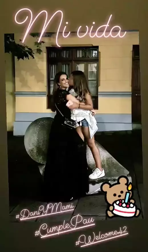 Paula Echevarría sareng putrina Daniella