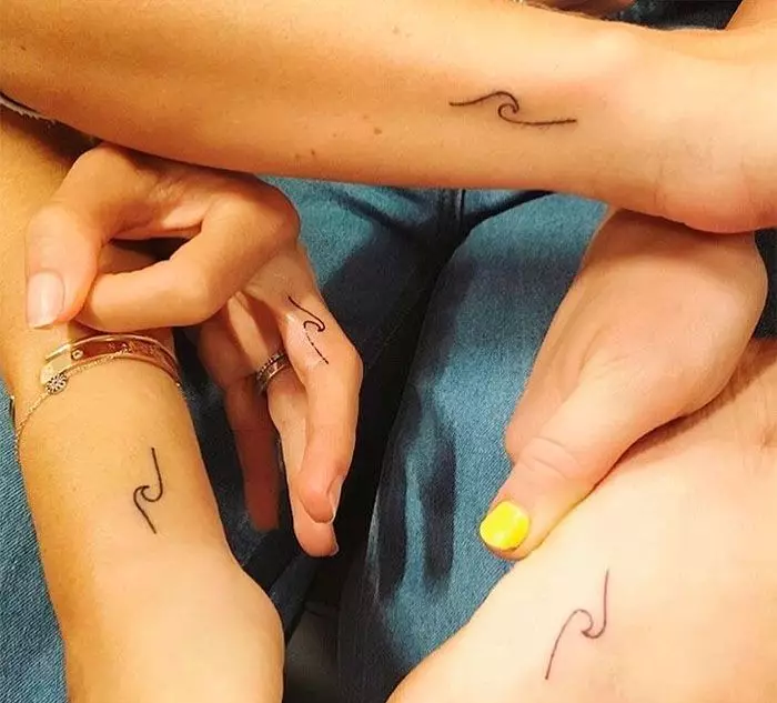 Elsa Pataky and Miley Cyrus share a tattoo