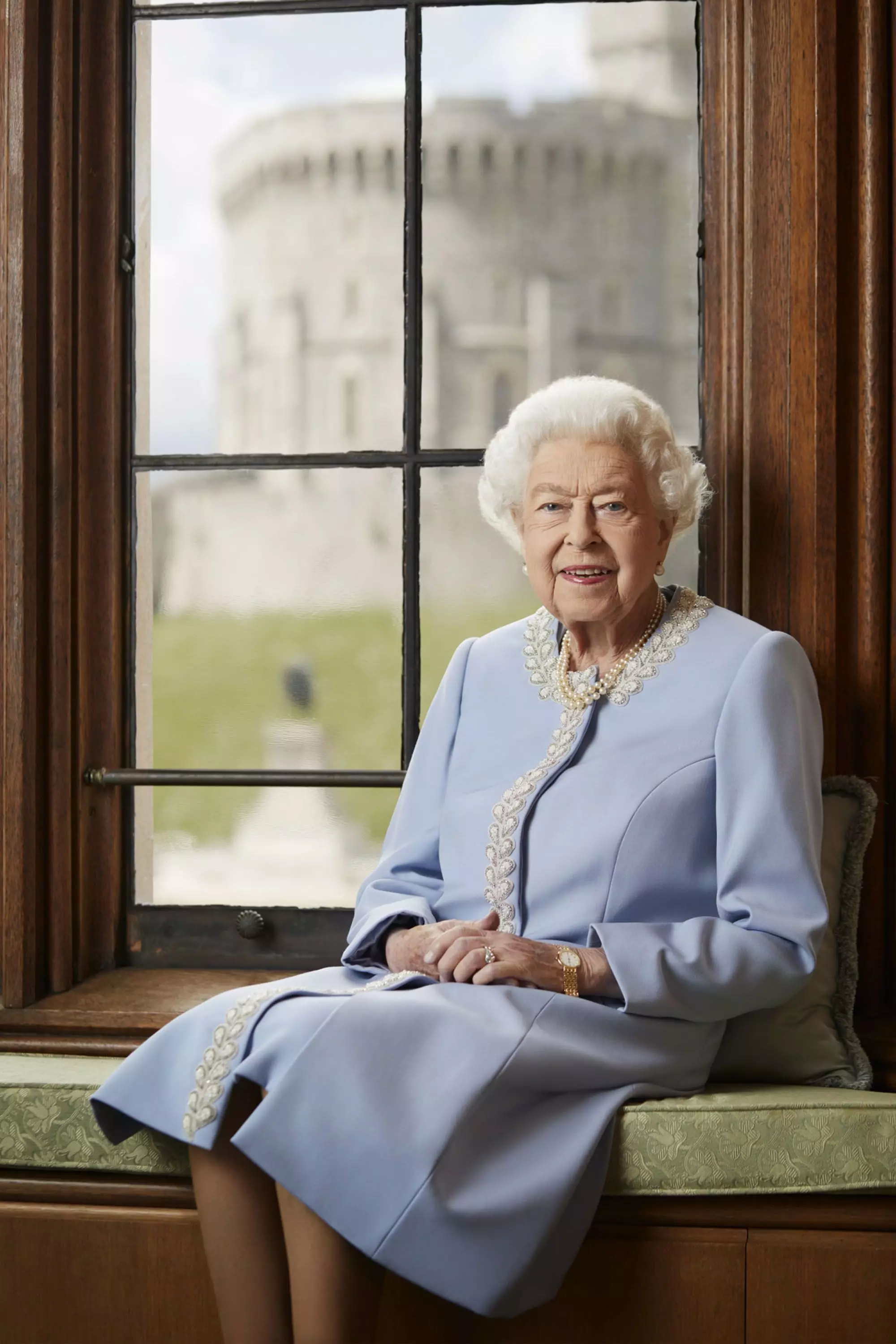 Erzsébet királynő hivatalos portréja a jubileumra