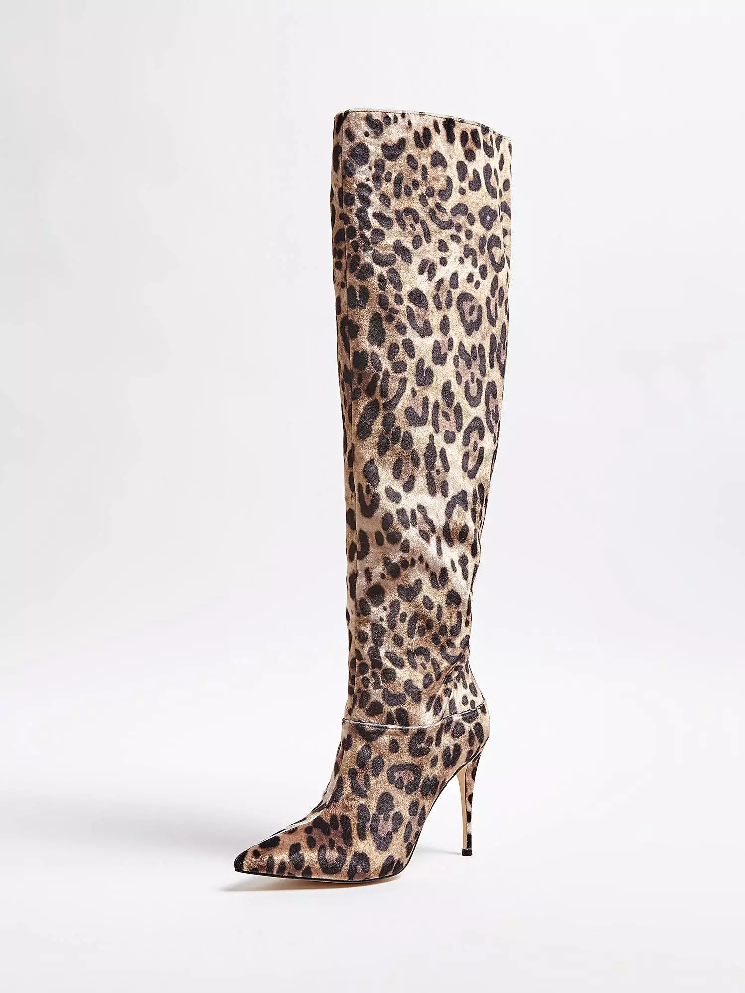 guess leopard boots