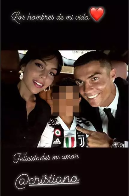 Georgina Rodríguez recolza Cristiano Ronaldo: felicitació a Instagram