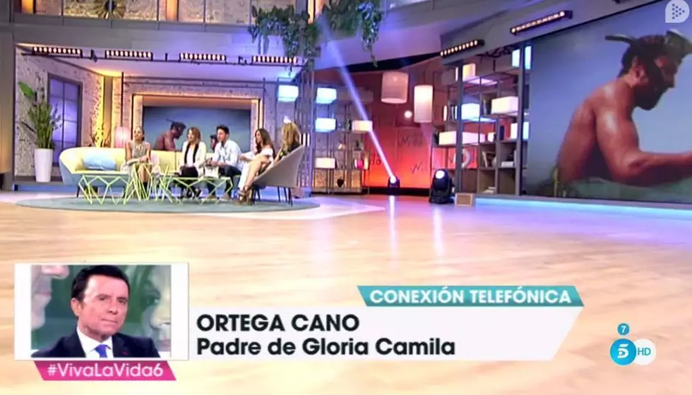 Ortega Cano telefono konexioan viva la vida programan