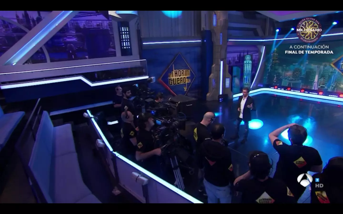 'El hormiguero' เพิ่มมาตรการต่อต้าน coronavirus และแจกจ่ายให้กับสาธารณะอย่างสมบูรณ์