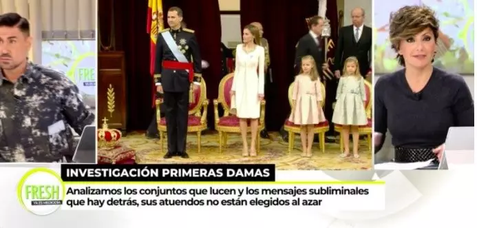 sonsoles Ónega migawas sa pagpanalipod sa reyna letizia