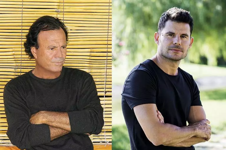 Julio Iglesias i Javier Santos