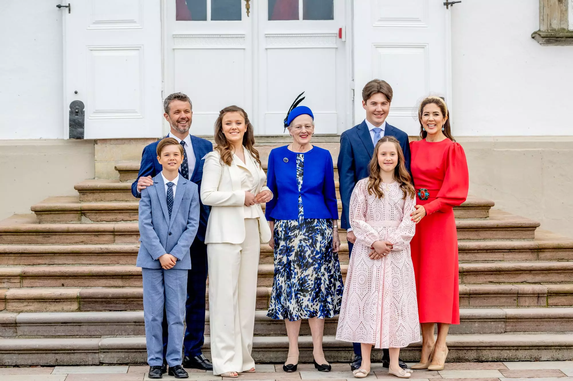 Isabella of Denmark receives Confirmation as a family