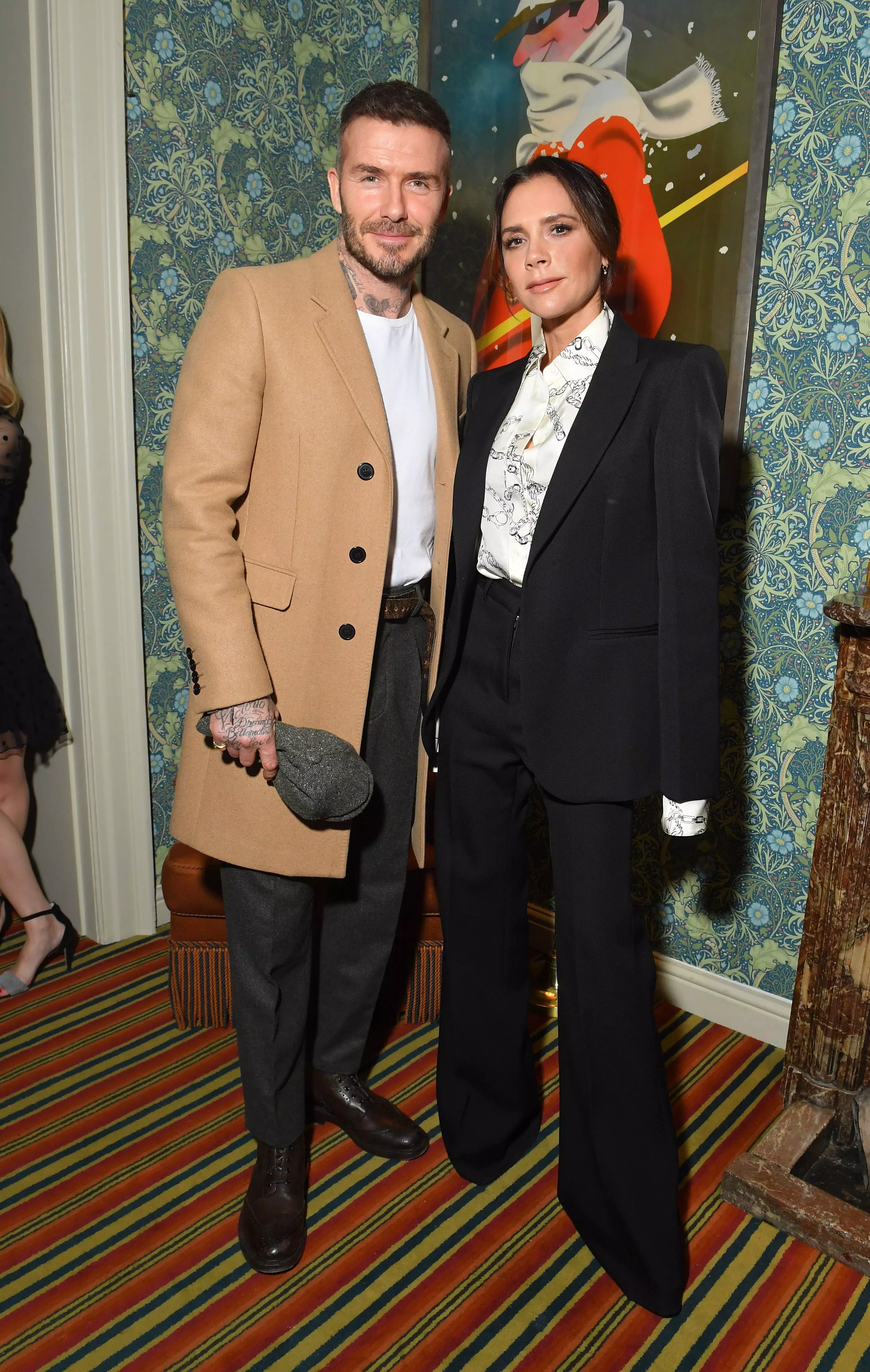 david beckham lan victoria, ing foto file