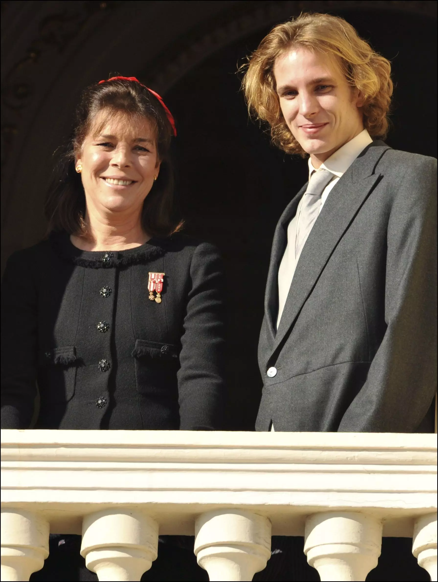 Carloina de Monaco és fia