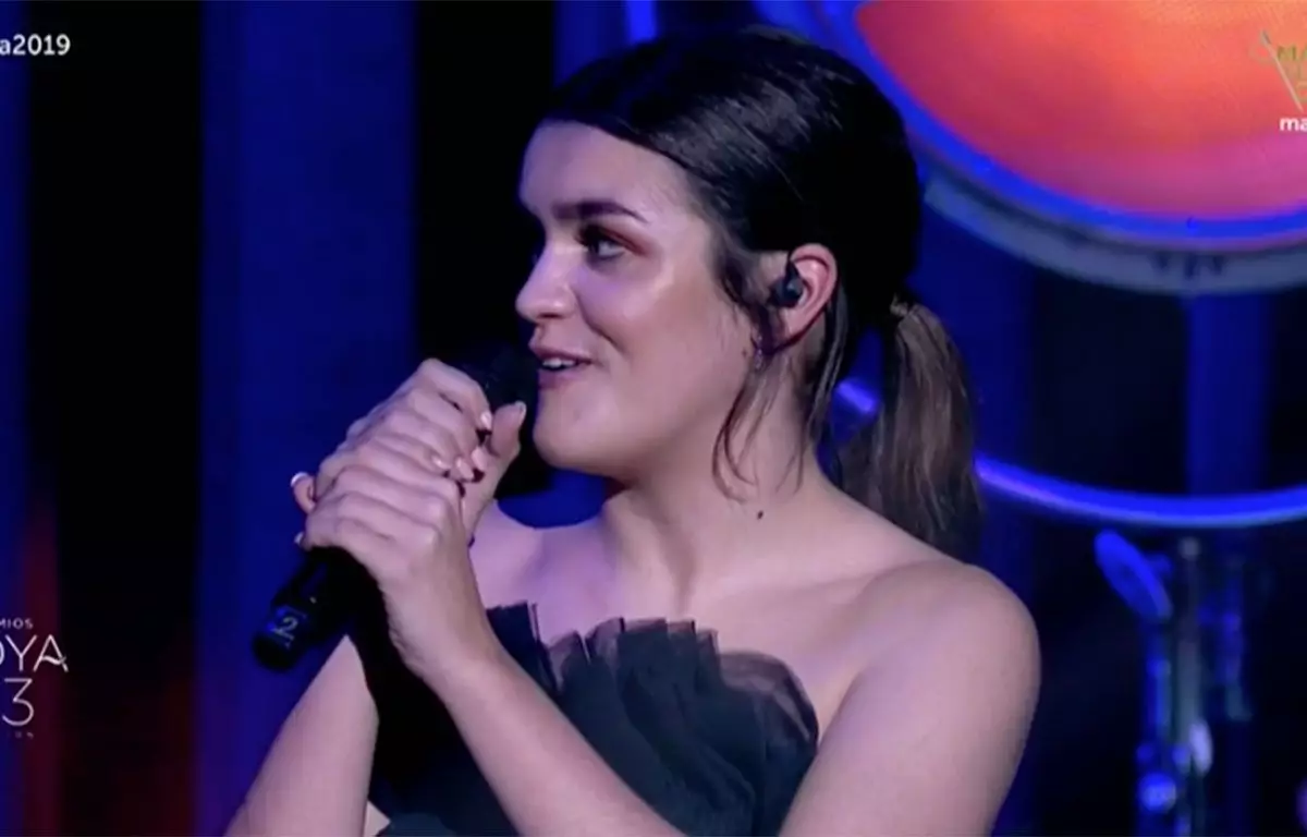 Amaia Romero e il suo momento 'terra inghiottimi' ai Goya Awards 2019