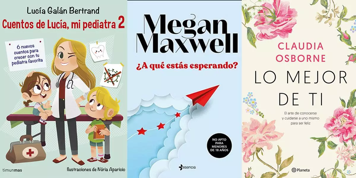 portadas de libros de lucia galán, megan maxwell e claudia osborne