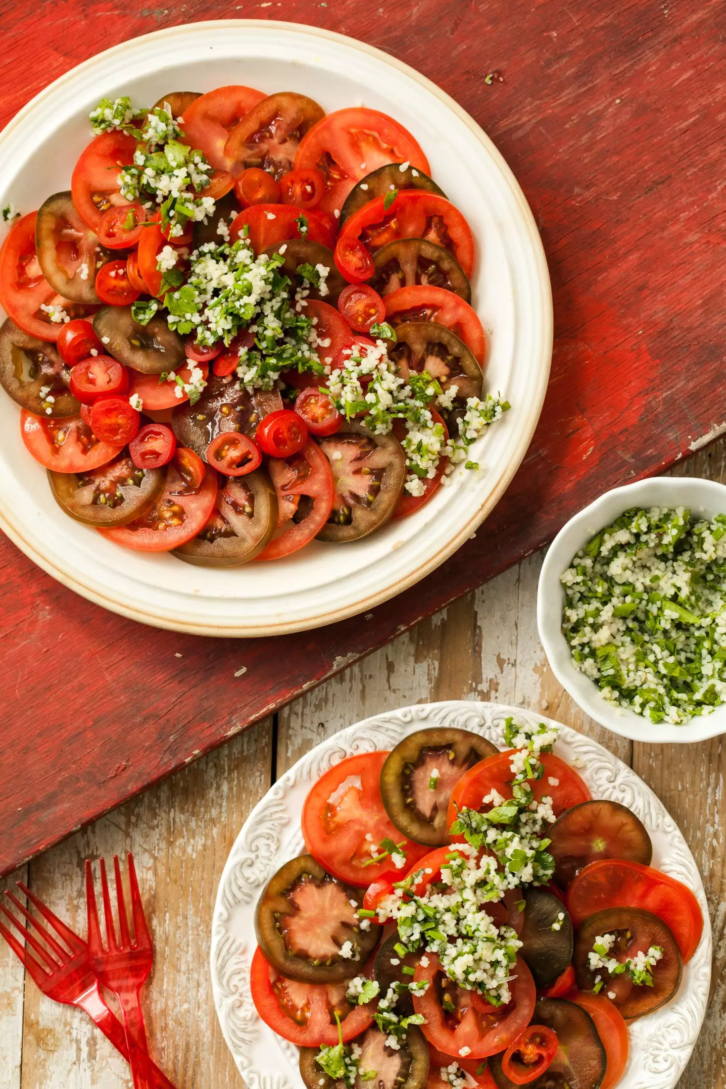 couscous tomato uye lime saladhi