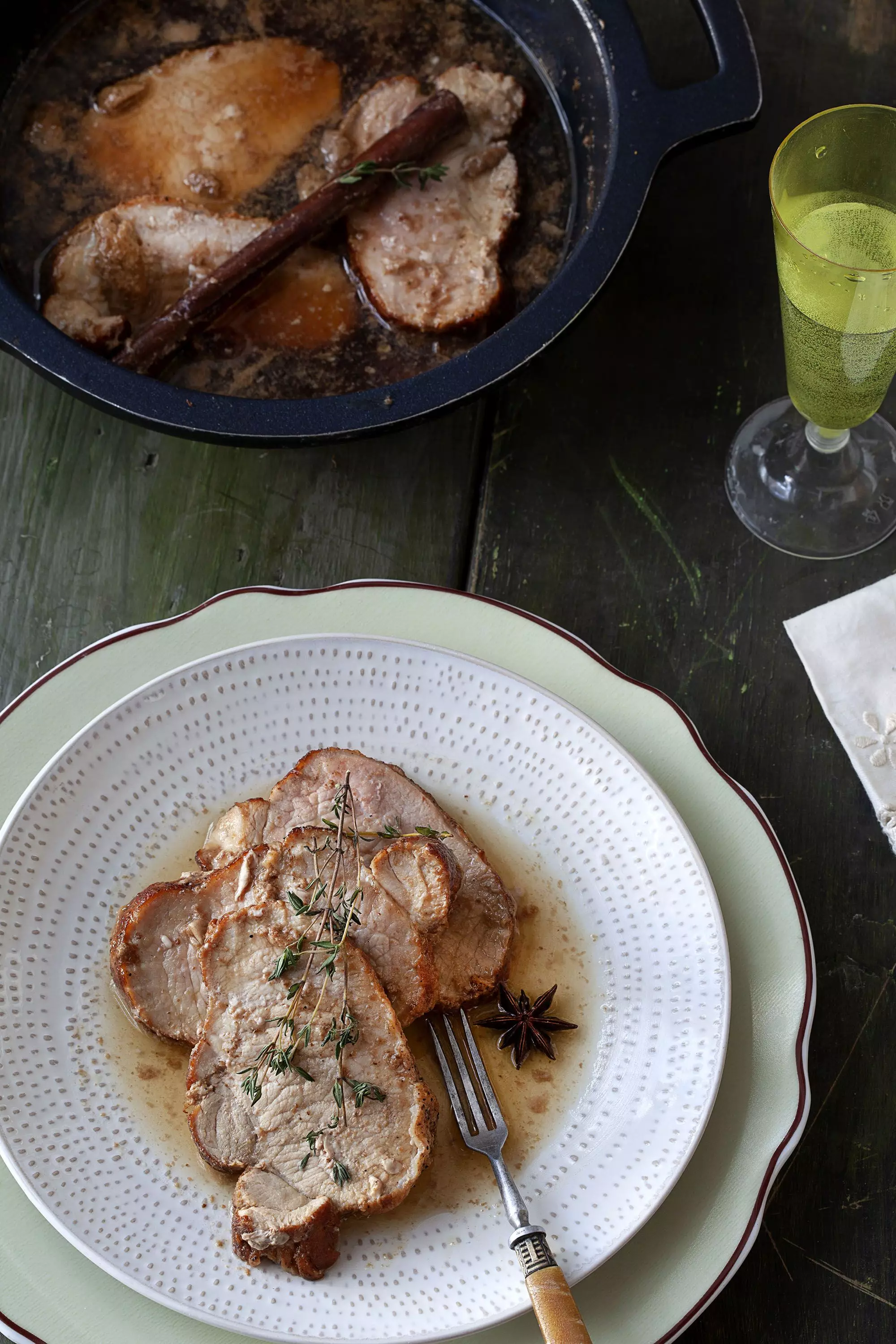 filet de porc mariné aux épices