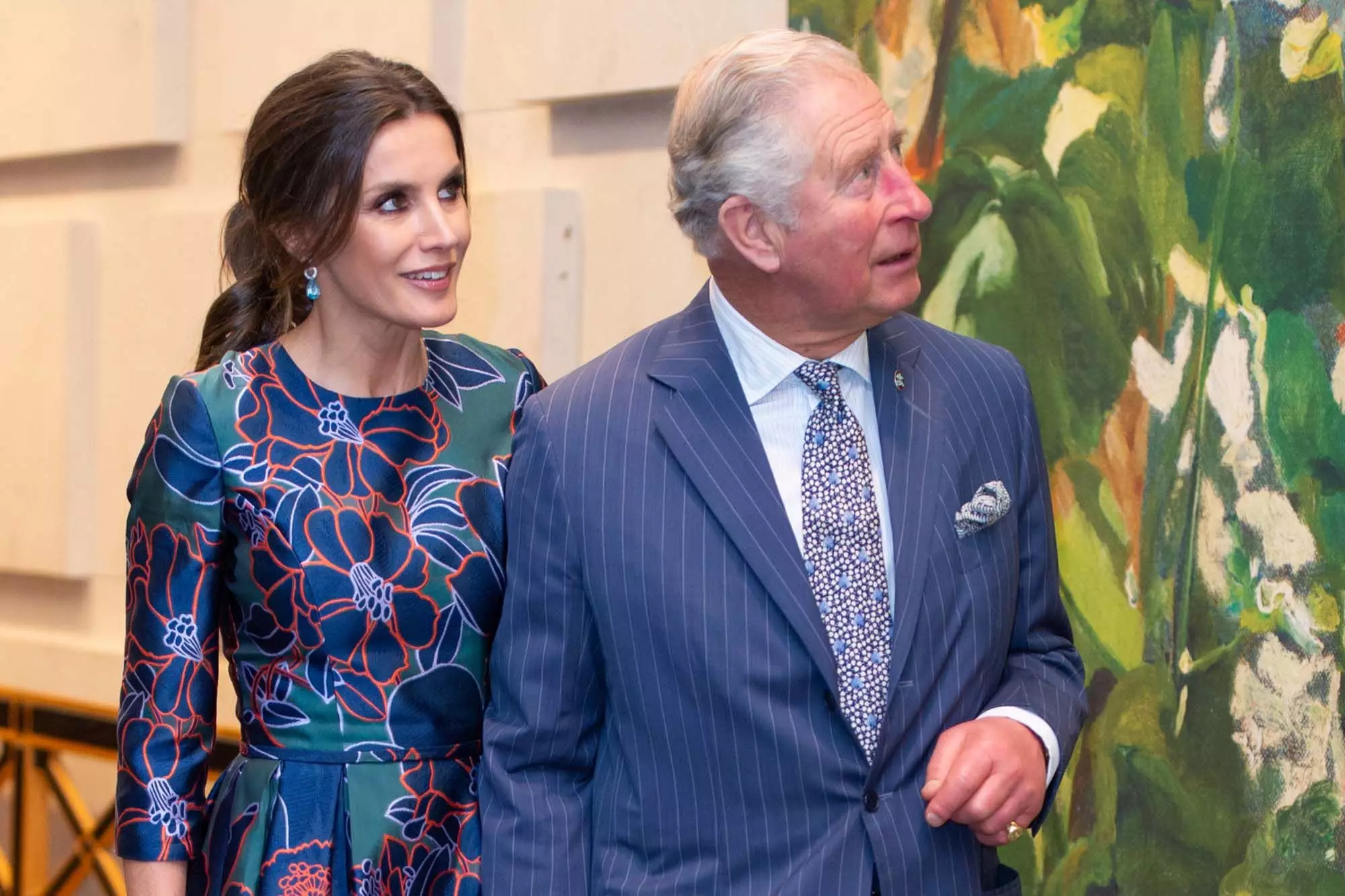 Královna Letizia se vrací do Velké Británie za španělským uměním