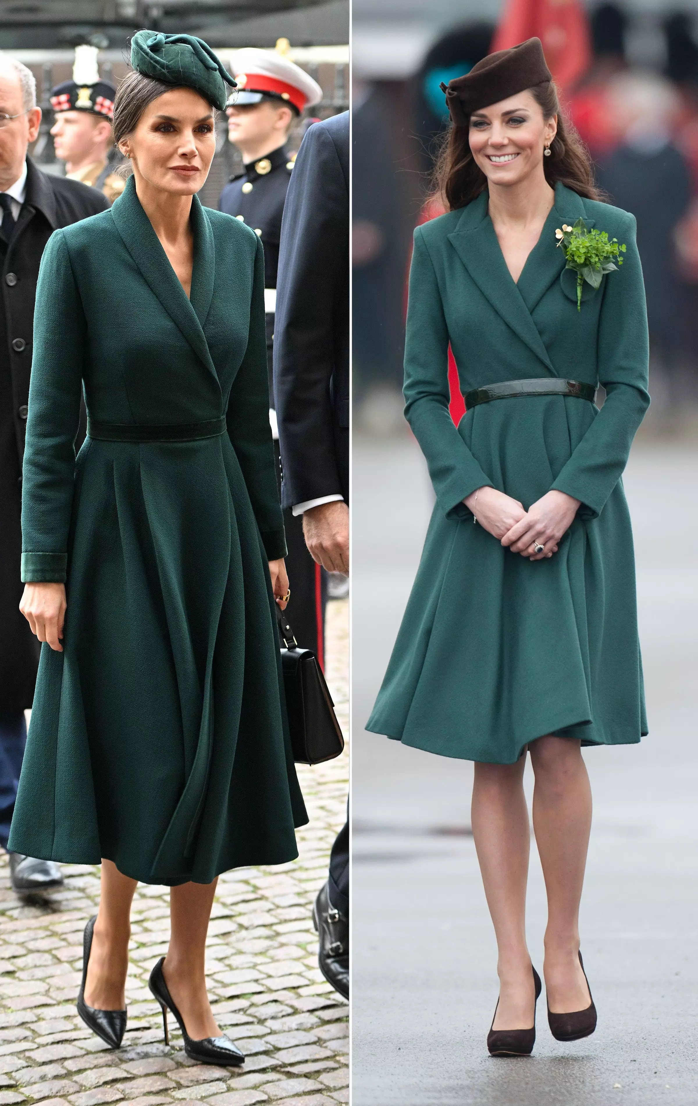 Letizia 'copies' the Duchess of Cambridge with this dress 424_2