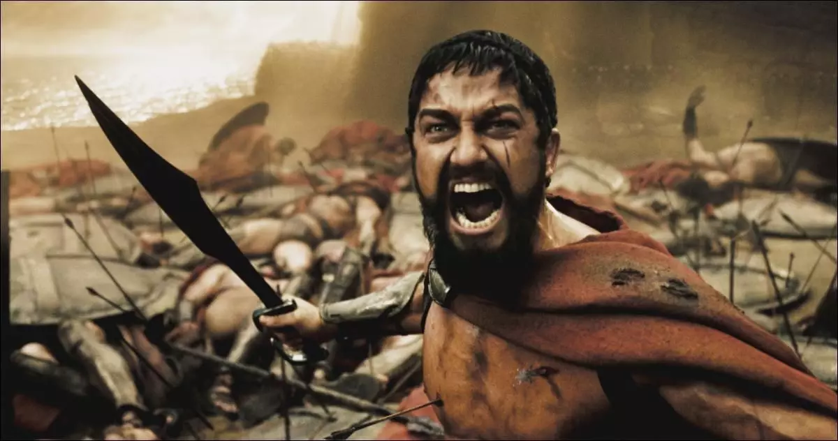 300 2006, Gerard Butler ilə