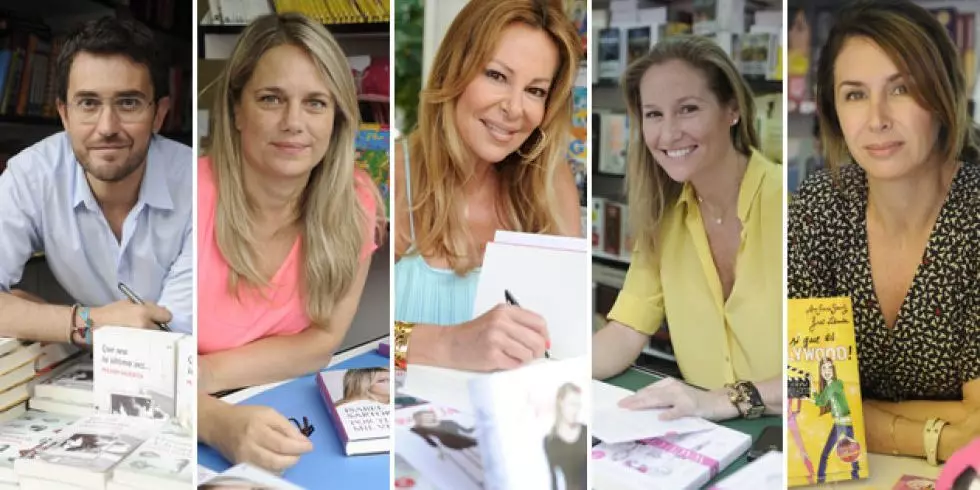 Ana Obregón, Isabel Sartorius, Fiona Ferrer... αίγλη στην Έκθεση Βιβλίου